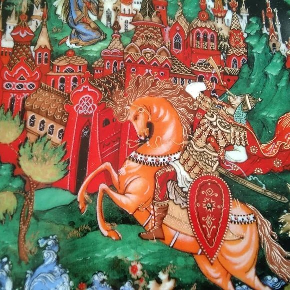 The Bradford Exchange | Art | Russian Plate Tianex Russian Legends ...